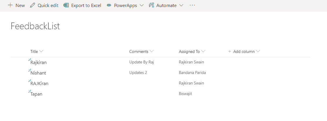 SharePoint Online List View Customization JSON Formatting