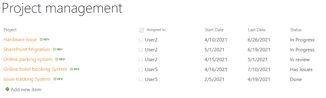 Create SharePoint list view - EnjoySharePoint
