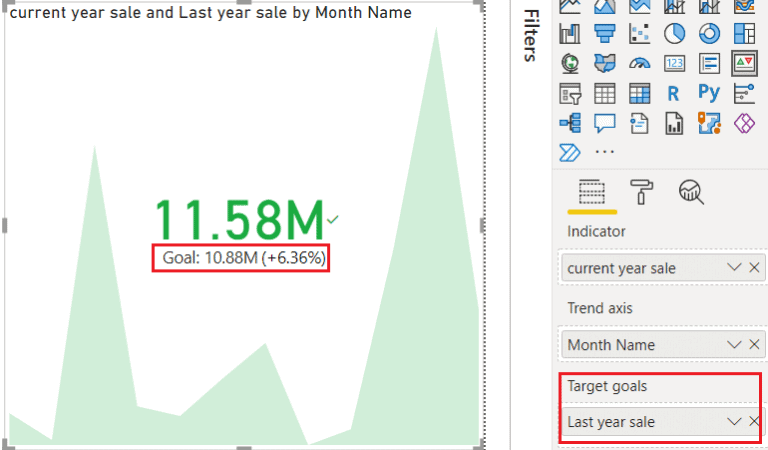 Microsoft Power BI KPI Visual - How to use - Enjoy SharePoint