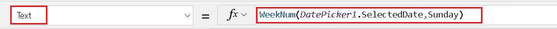 Power Apps WeekNum and ISOWeekNum Function with Examples - EnjoySharePoint