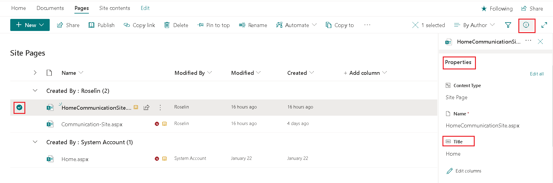 Customize SharePoint site page - Enjoy SharePoint
