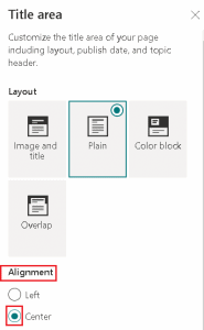 Customize SharePoint site page - Enjoy SharePoint