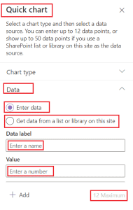 SharePoint Online Quick Chart Web Part Tutorial
