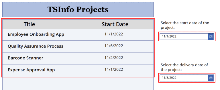 Power Apps Filter With Date Picker - Enjoy SharePoint