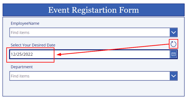 How to Reset Power Apps Date Picker - Enjoy SharePoint