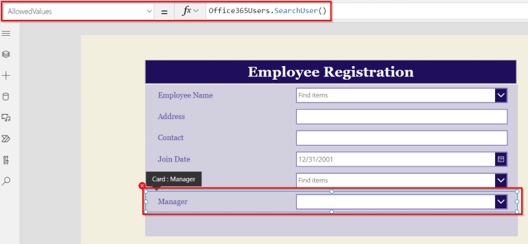 How to change Power Apps DataCard to dropdown - Enjoy SharePoint
