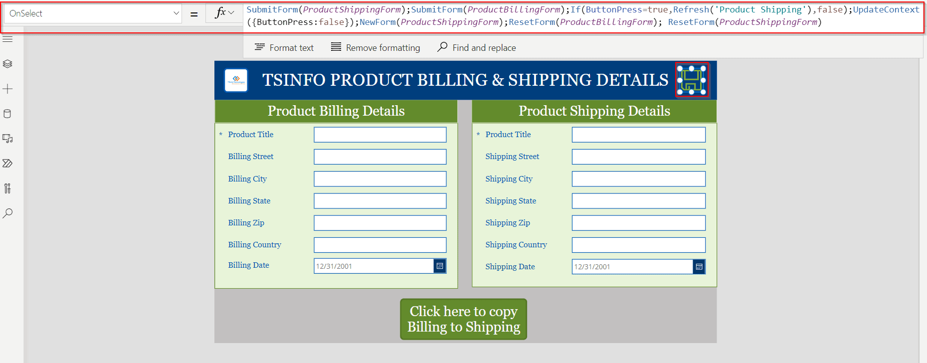 Copy Power Apps Data Card Value To Another