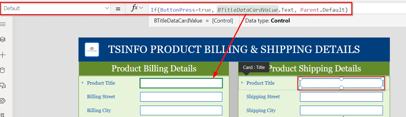 Copy Power Apps Data Card Value To Another