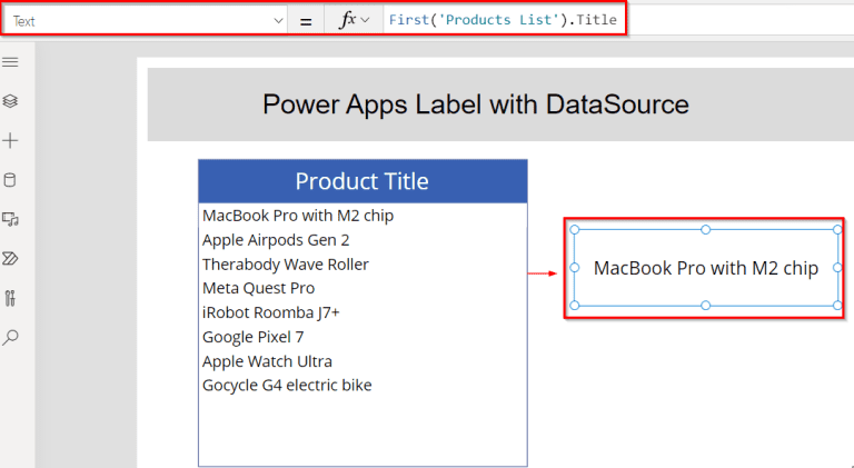 How to use Power Apps label control? - Enjoy SharePoint