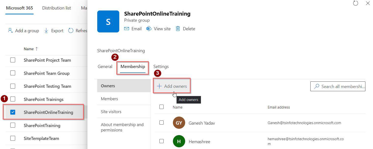 How to Get SharePoint Online Site Owner? - Enjoy SharePoint