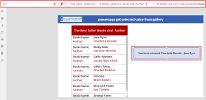 How To Get Selected Value From Gallery In Power Apps? - Enjoy SharePoint