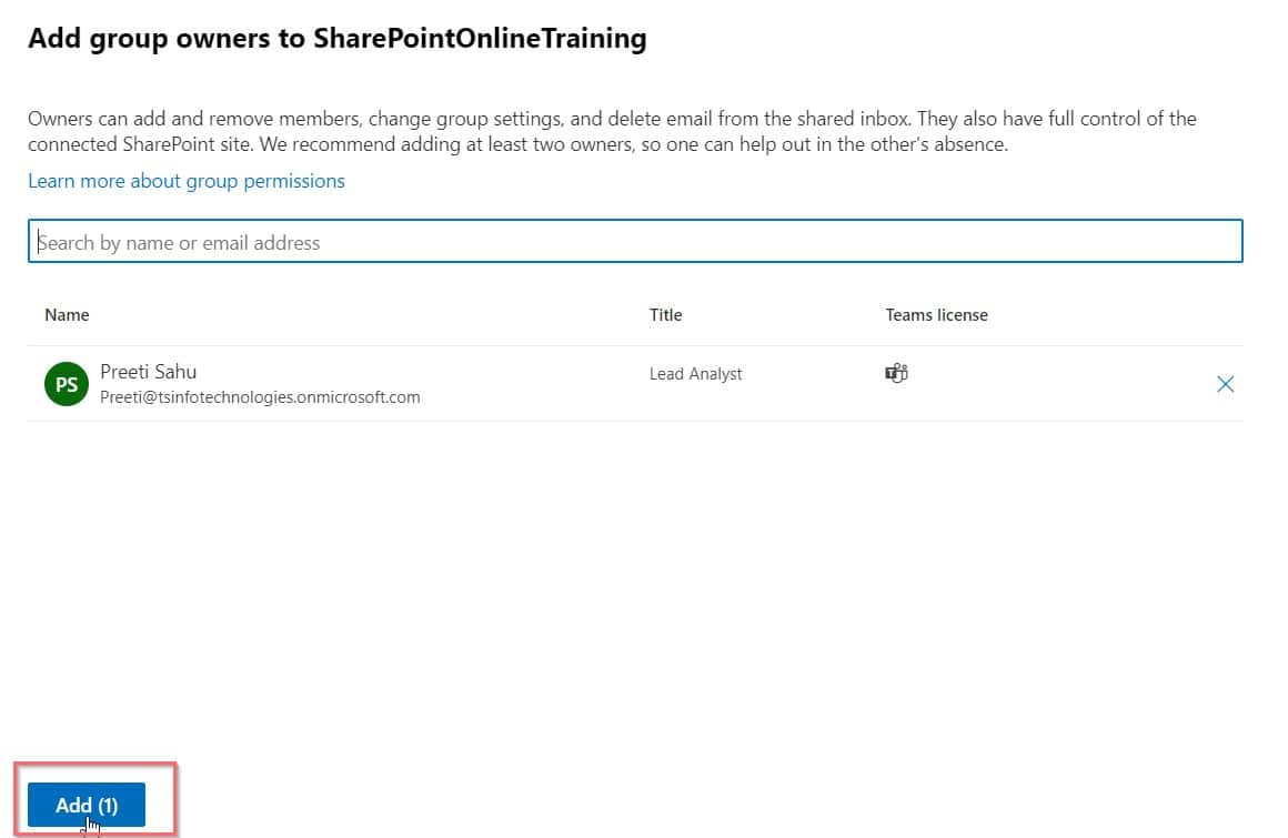 How to Get SharePoint Online Site Owner? - Enjoy SharePoint