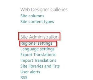 SharePoint Online Site Date Format - Enjoy SharePoint