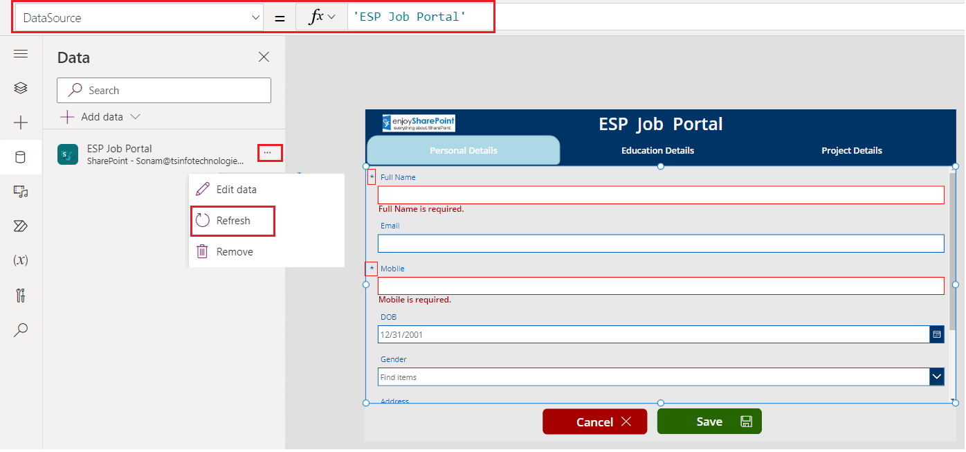 How to create multiple tabs form in Power Apps - Enjoy SharePoint How to create multiple tabs form in Power Apps - Enjoy SharePoint