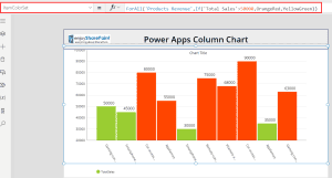 Power Apps Column Chart - How to Build it - Enjoy SharePoint