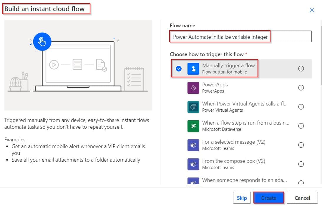 How to Initialize A Variable in Power Automate [String/Float/Integer ...