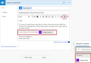 How to Initialize a Date Variable in Power Automate [With Examples ...