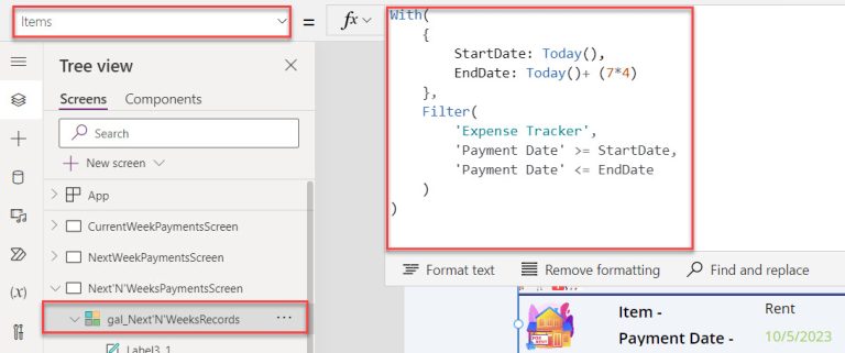 Master Power Apps Gallery Filter by Week & N Weeks - tutorial