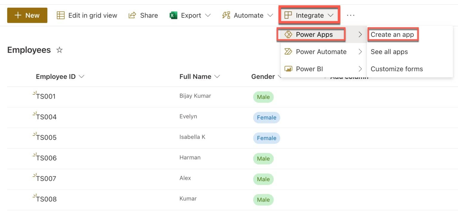 Ultimate Guide to Creating Power Apps Canvas from SharePoint List in 2025