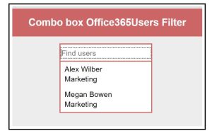 Power Apps Combo Box Search Office365Users