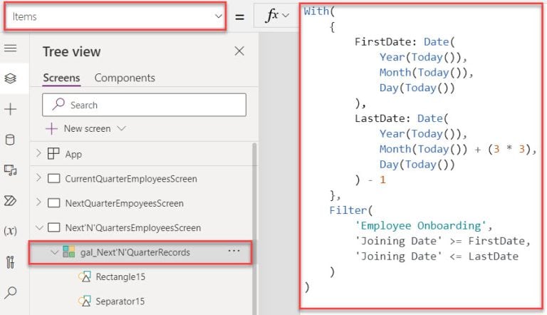 How to Filter Power Apps Gallery By Quarter? [With Examples] - Enjoy ...