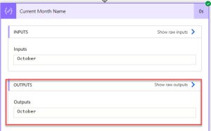 Get Current and Previous Month in Power Automate