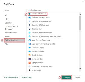 Create a Report from SharePoint List in Power BI