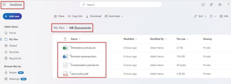 Copy Files from OneDrive to SharePoint using Power Automate