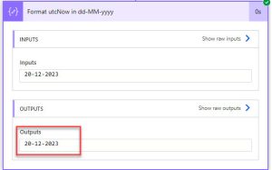 Power Automate utcNow() Function + Power Automate formatDateTime ...