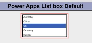 Power Apps List box Control [Complete Guide] - Enjoy SharePoint