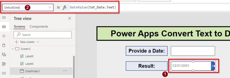 How to Convert Text to Date in Power Apps? [3 Useful Examples] - Enjoy ...