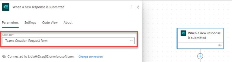 Create a Team using Power Automate in Microsoft Teams