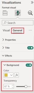 How to Apply Transparency in Power BI Area Chart? - Enjoy SharePoint