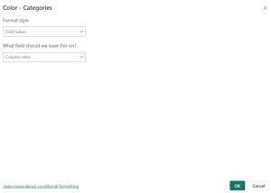 Conditional Formatting In Power Bi Stacked Column Chart
