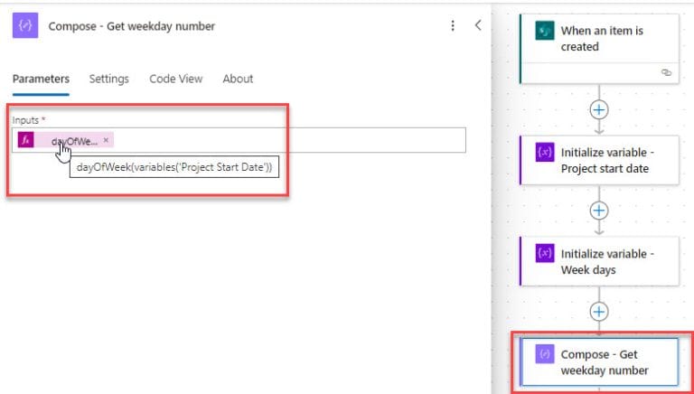 How to Use Power Automate dayOfWeek Function? - Enjoy SharePoint