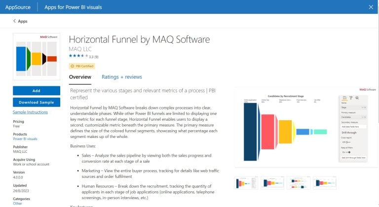 Horizontal Funnel Chart in Power BI - How to Create & Use - Enjoy ...