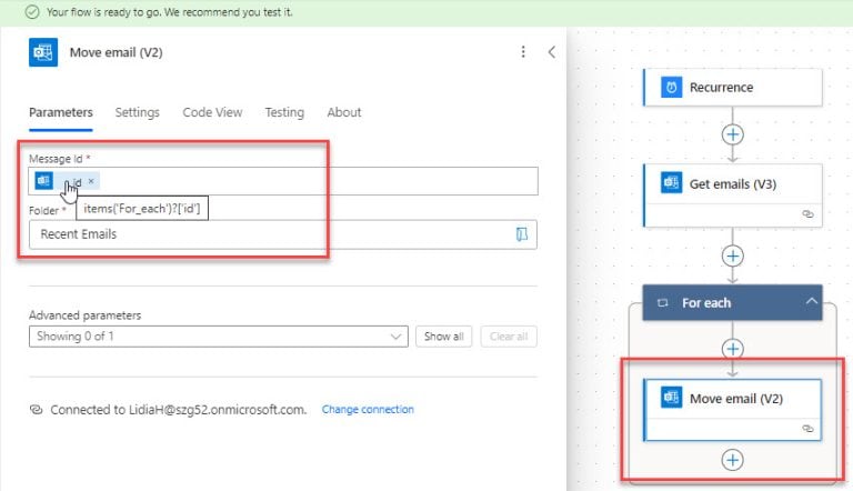 How to Move Email to Folder using Power Automate? - Enjoy SharePoint