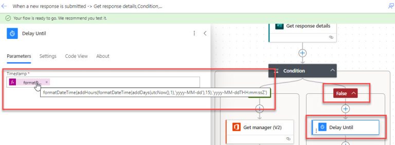 Power Automate Wait Timer - Enjoy SharePoint