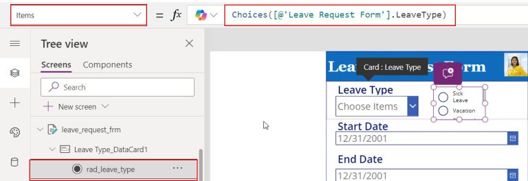 Power Apps Radio Button Control With Examples