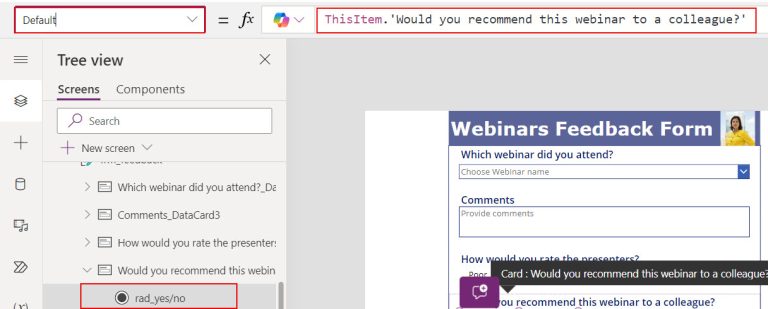 Power Apps Radio Button Control With Examples