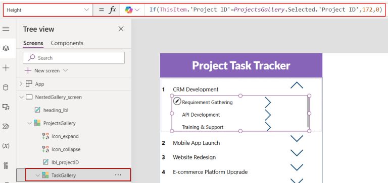 How to Use Power Apps Nested Gallery? [With Examples] - Enjoy SharePoint