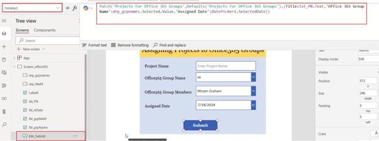 How to Display Microsoft 365 Group Members in a Power Apps Dropdown ...
