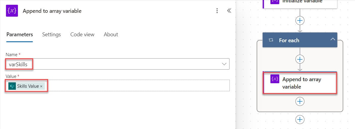 Update SharePoint Multiselect Column in Power Automate