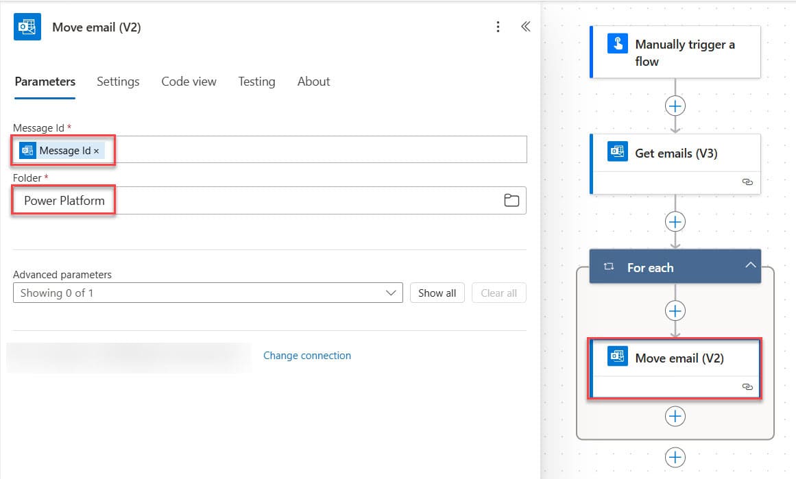 How to Move Email to Folder Using Power Automate?