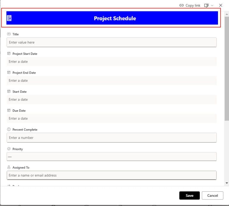 Customize SharePoint List Form Layout using JSON