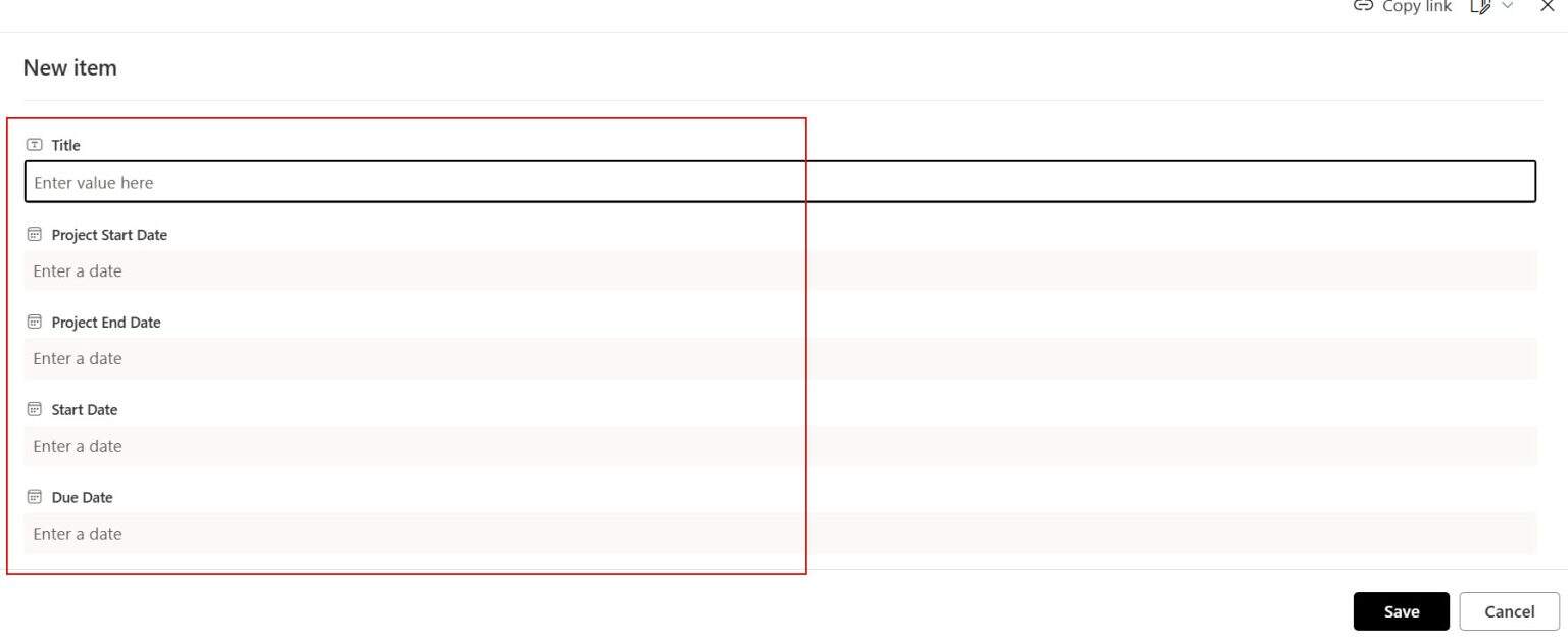 Customize SharePoint List Form Layout using JSON