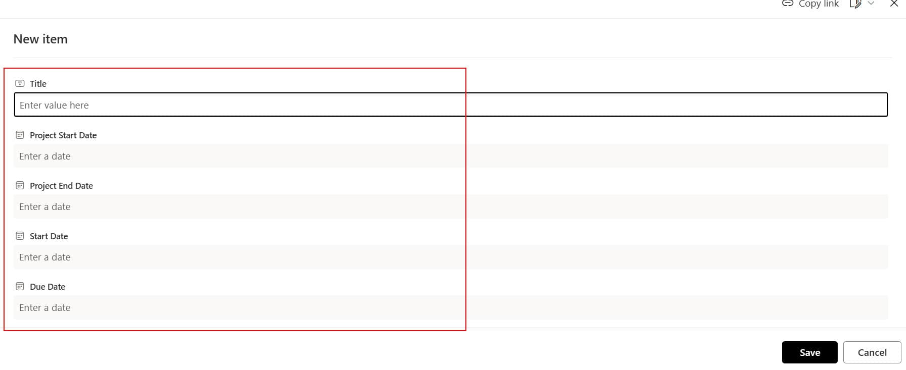 Customize SharePoint List Form Layout using JSON