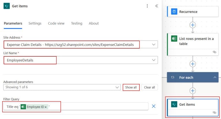 Update SharePoint List Items from Excel using Power Automate