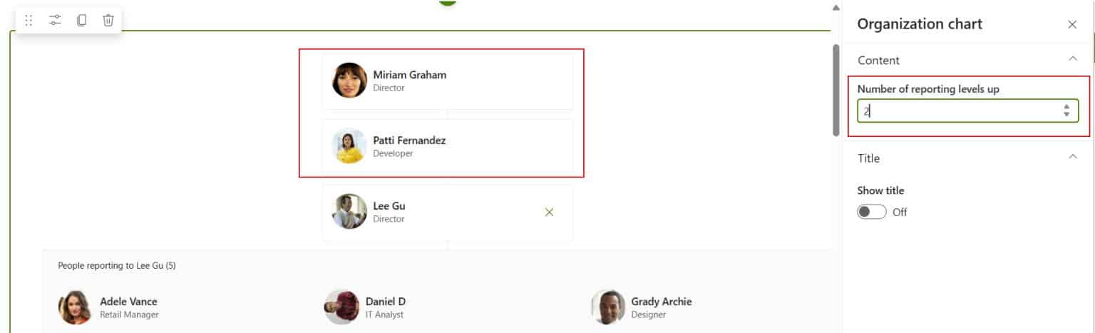 Create an Organization Chart in SharePoint Online