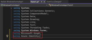 Display User Names From Azure AD using Microsoft Graph API